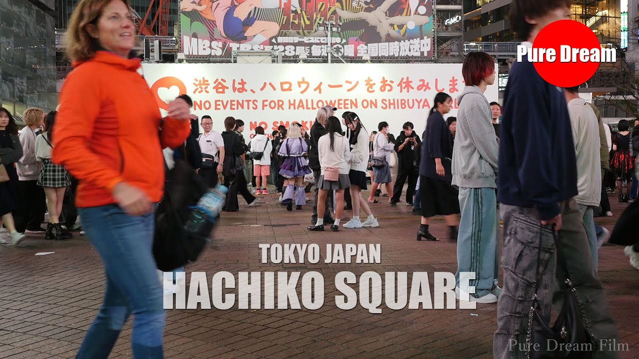 HACHIKO SQUARE OCTOBER 27, 2024. T1823 JP - YouTube