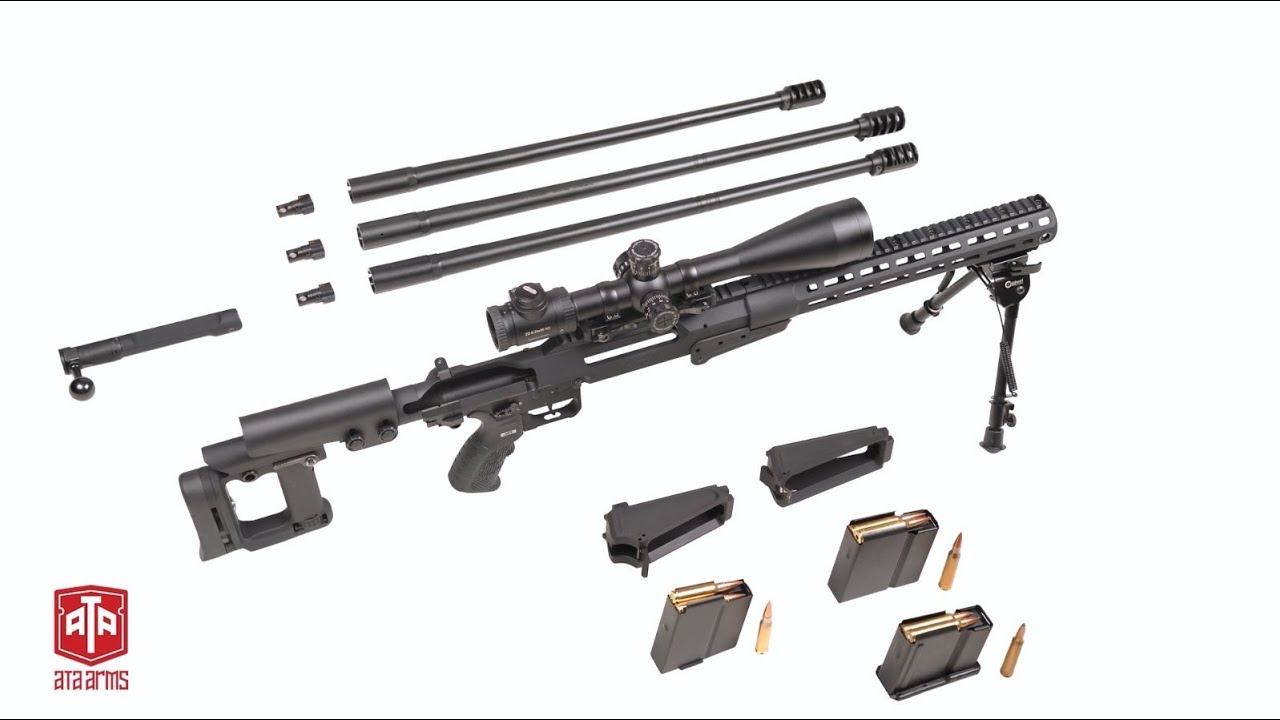 IDEF 2019 ATA ARMS ASR MULTI CALIBER LONG RANGE RIFLE - YouTube