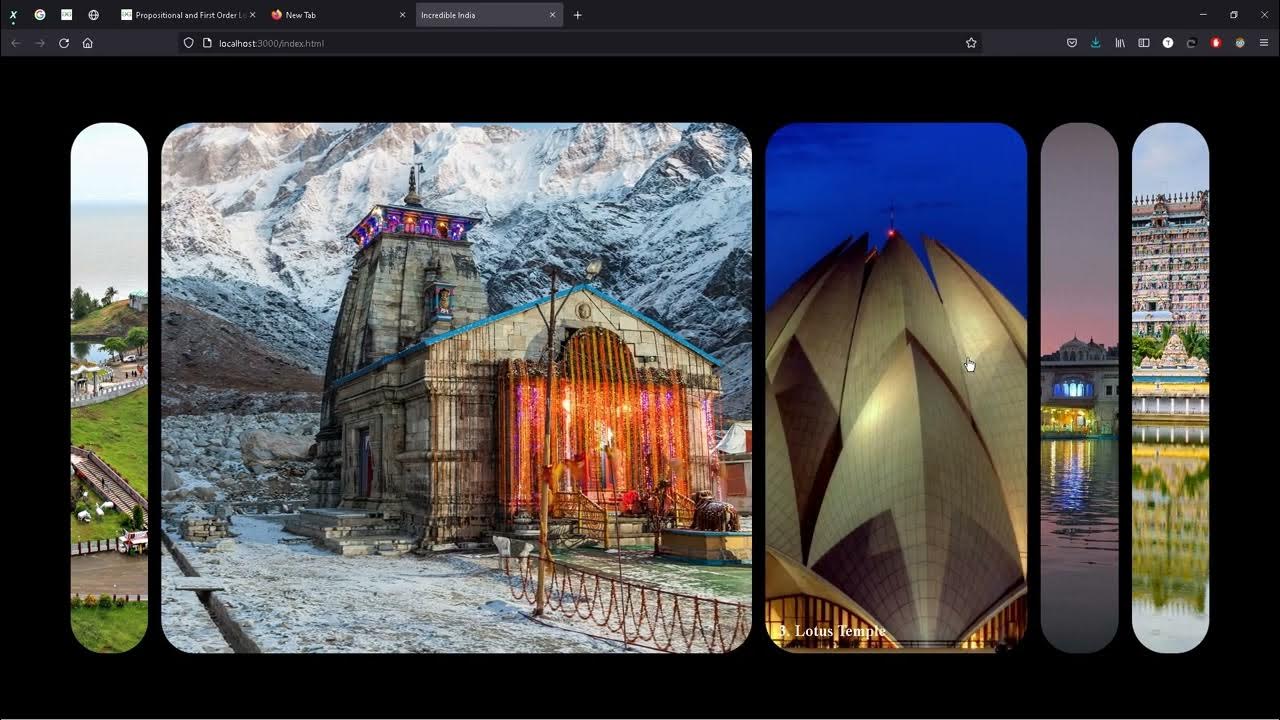 HTML PROJECT #1 Expanding Cards - YouTube