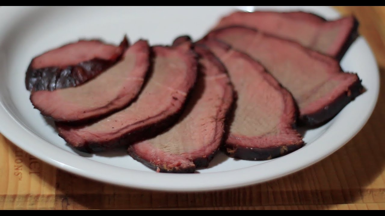 Bison Sirloin Tip Roast recipe with the Smokenator - YouTube