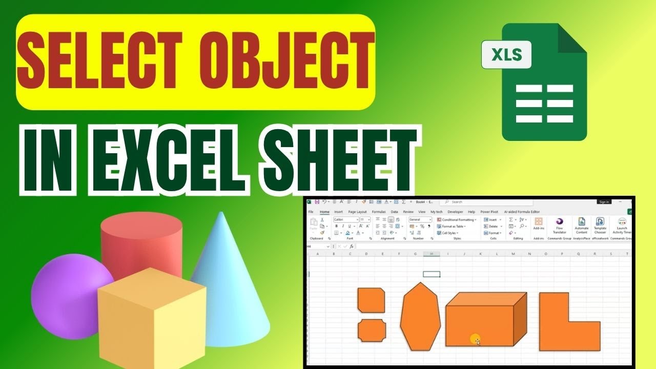 How To Use Select Object In Excel Sheet #excel #exceltips # ...