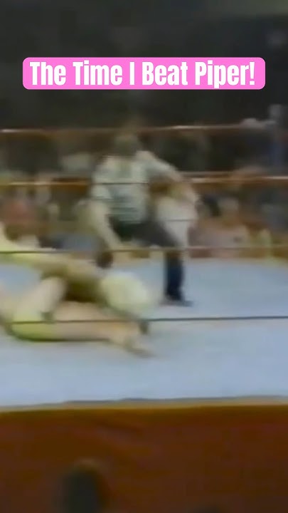 Roddy Piper Laid Down For Me Roddypiper Youtube