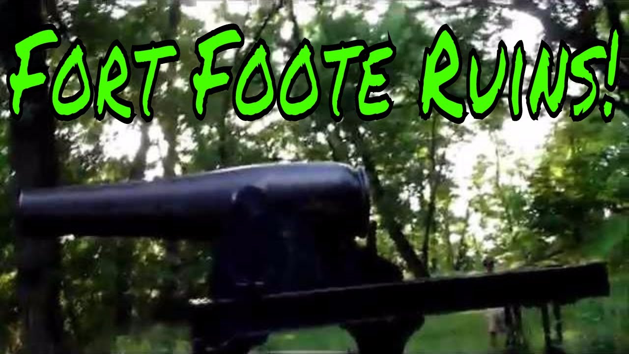 Fort Foote Complete Urban Exploring Tour 6/28/2014 - YouTube