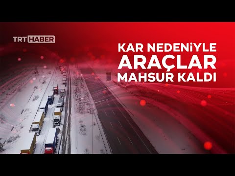 Gaziantep'te araç kuyruğu havadan görüntülendi