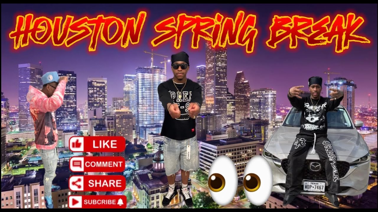 1ST DAY HOUSTON SPRING BREAK VLOG( ONNA SIDE) - YouTube