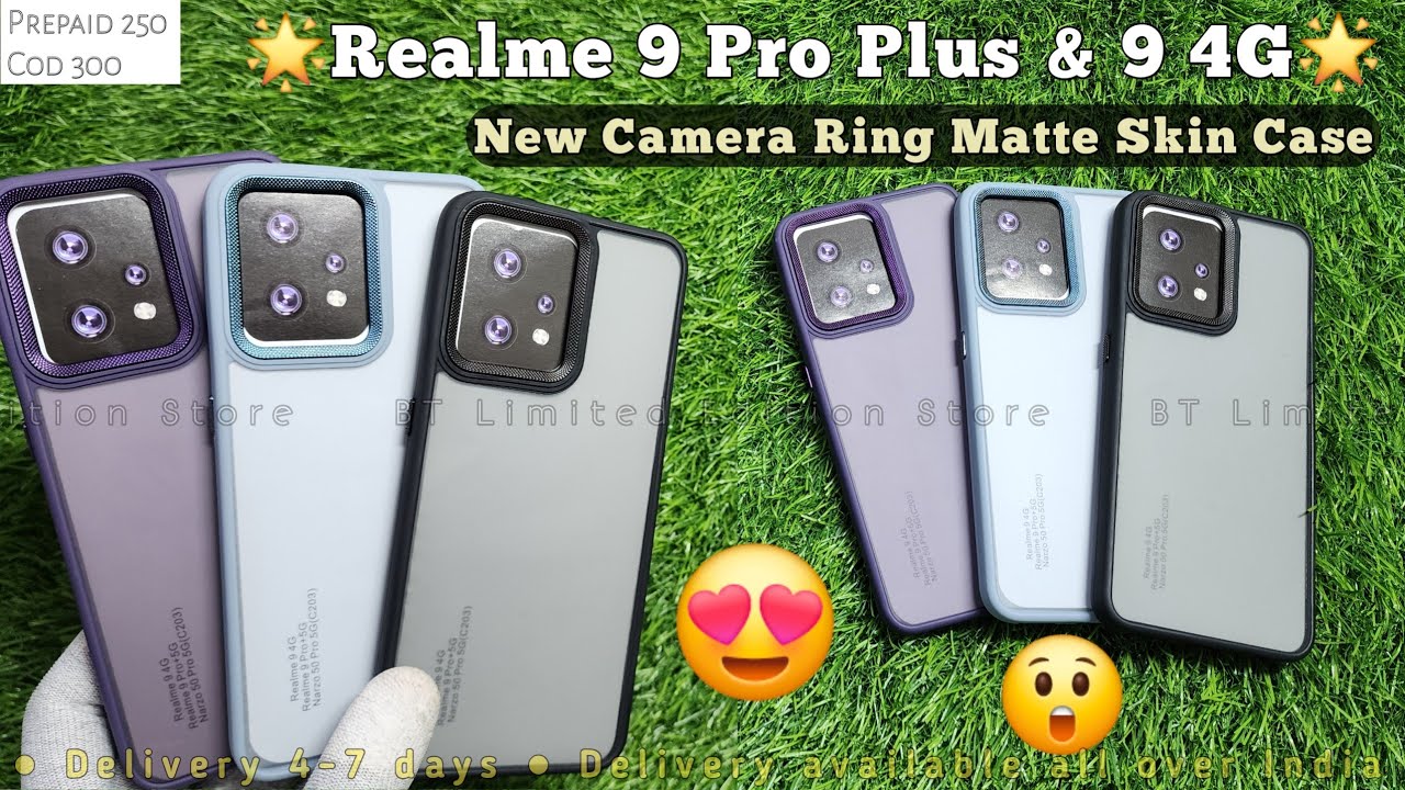 Realme 9 Pro Plus Matte Finish Back Cover ! Realme 9 Pro Plus Best Back ...