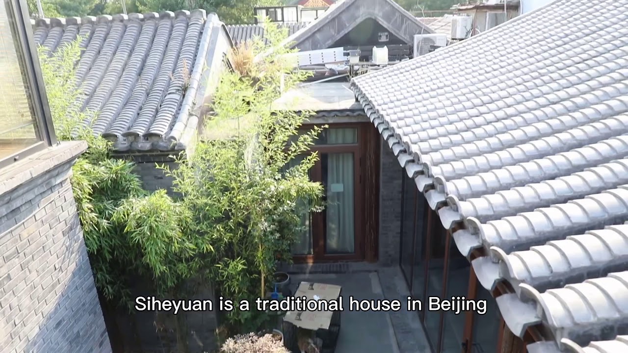 living in a traditional siheyuan in Beijing near the forbidden city ...