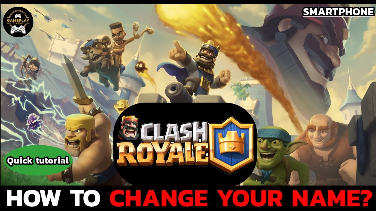 How to Change Your Name in Clash Royale? - YouTube