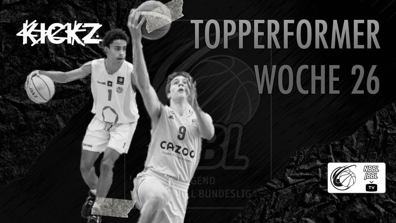 #KICKZ JBBL Top Performer 2022 - Woche 26 Mathieu Grujicic & Davi ...