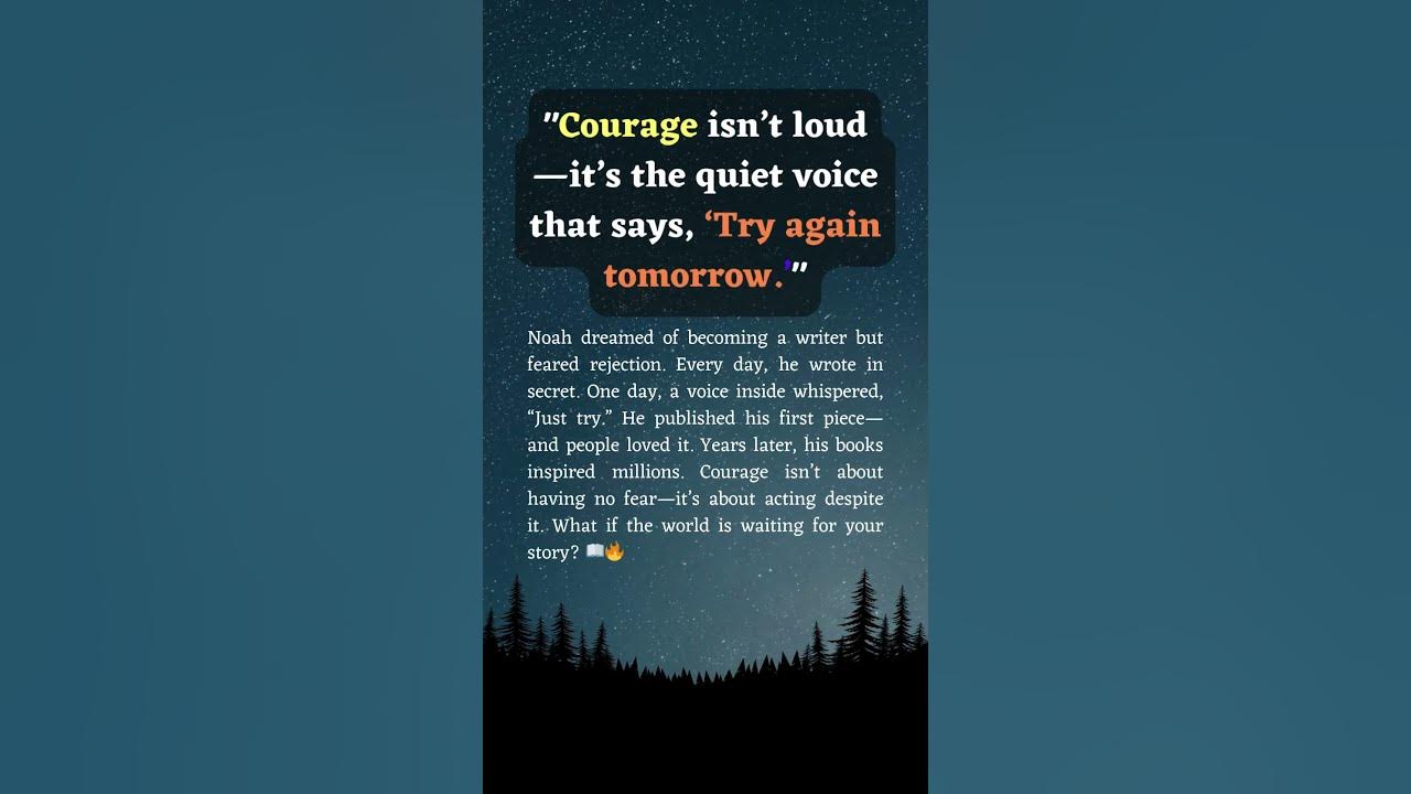 The Whisper of Courage. #motivation #inspiration #positivity #self ...