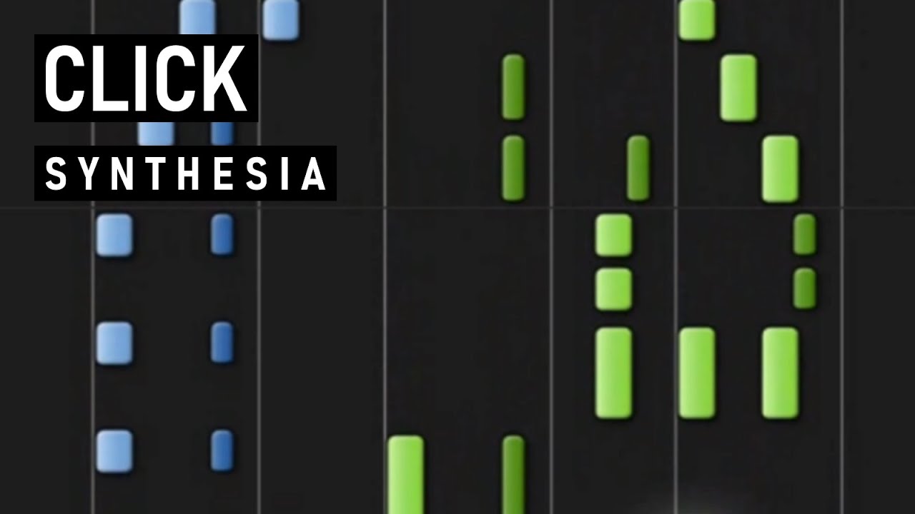 CLICK (ClariS) — Nisekoi OP1 — Synthesia + Sheet Music - YouTube