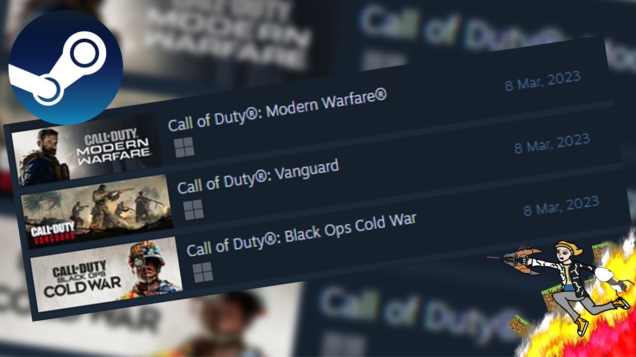 Modern Warfare 2019, Vanguard & Cold War Are Finally On Steam! - YouTube