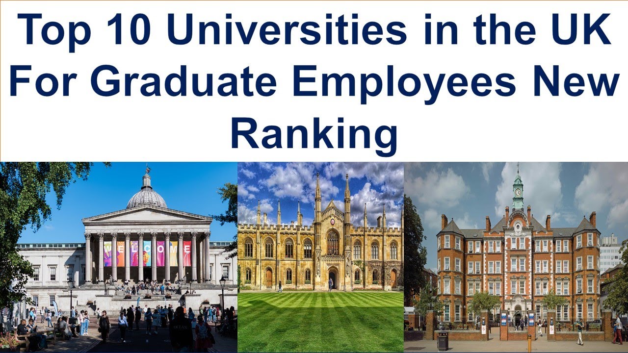 Top 10 UNIVERSITIES IN THE UK FOR GRADUATE EMPLOYMENT New Ranking - YouTube