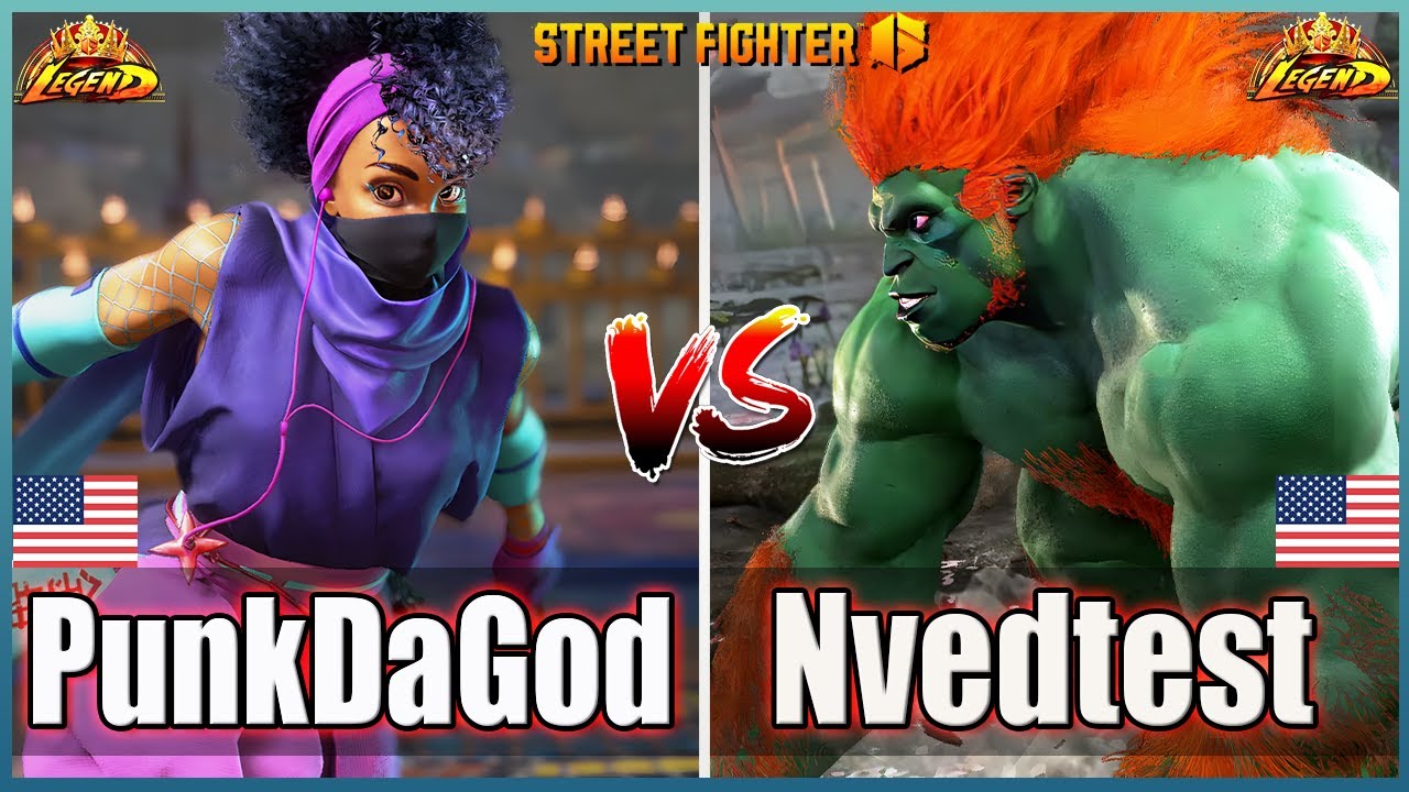 Street Fighter 6 🔥PunkDaGod (KIMBERLY) Vs Nvedtest (BLANKA) 🔥Best ...