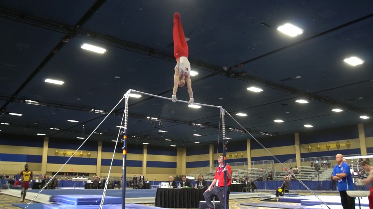 Evan Hymanson - High Bar - 2017 Winter Cup Prelims - YouTube