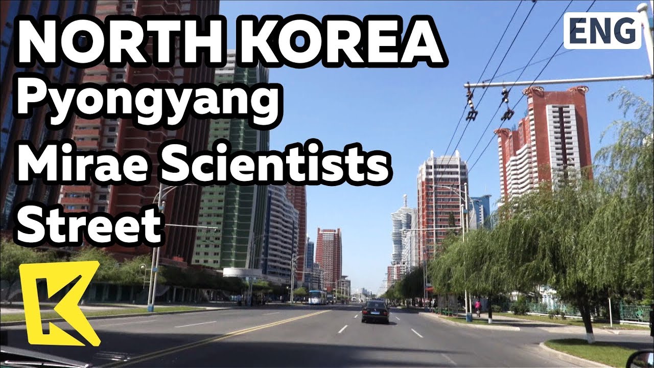 【K】North Korea Travel-Pyongyang[북한 여행-평양]신도시 미래과학자 거리/Mirae Scientists ...