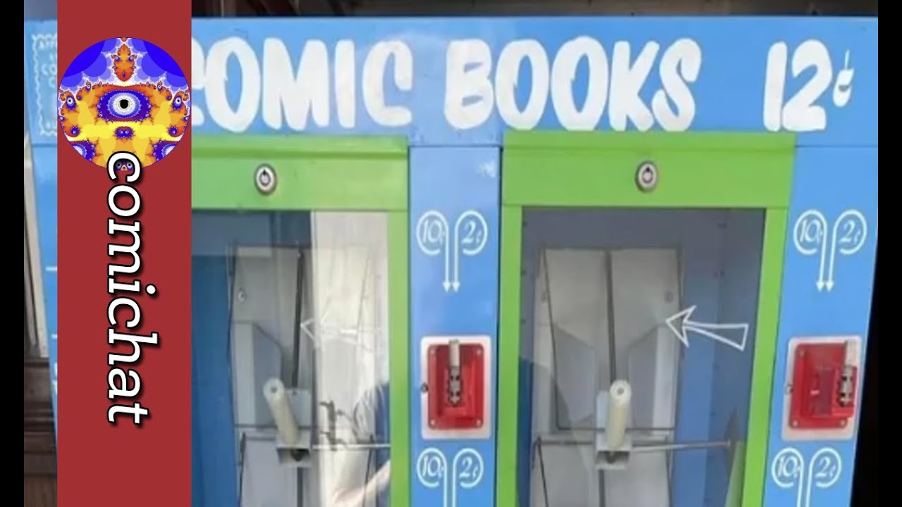 I Didn't Know Comic Book Vending Machines Existed! - Comichat with ...