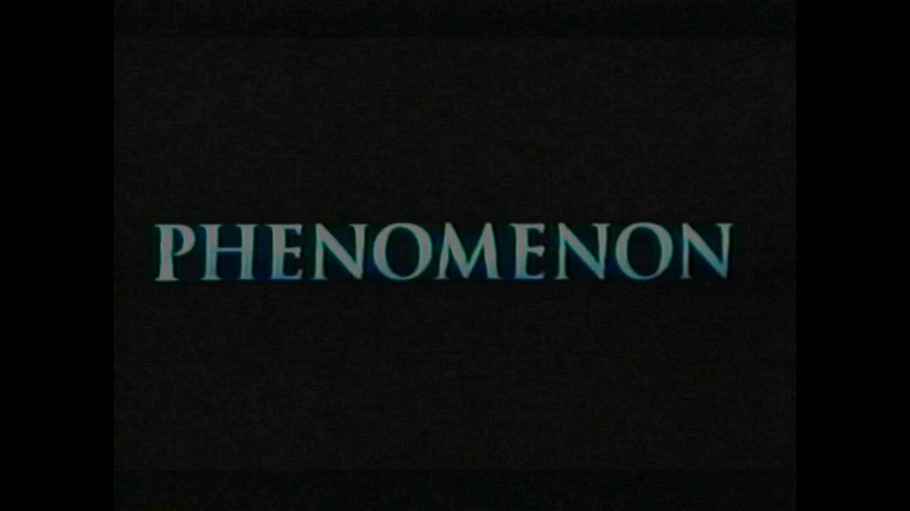 Phenomenon (1996) VHS Trailer - YouTube