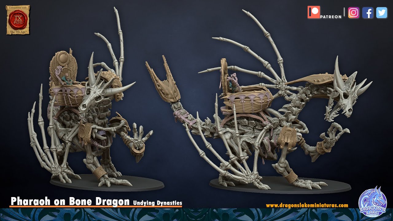 Pharaoh on Bone Dragon 360 video - Undying Dynasties - YouTube