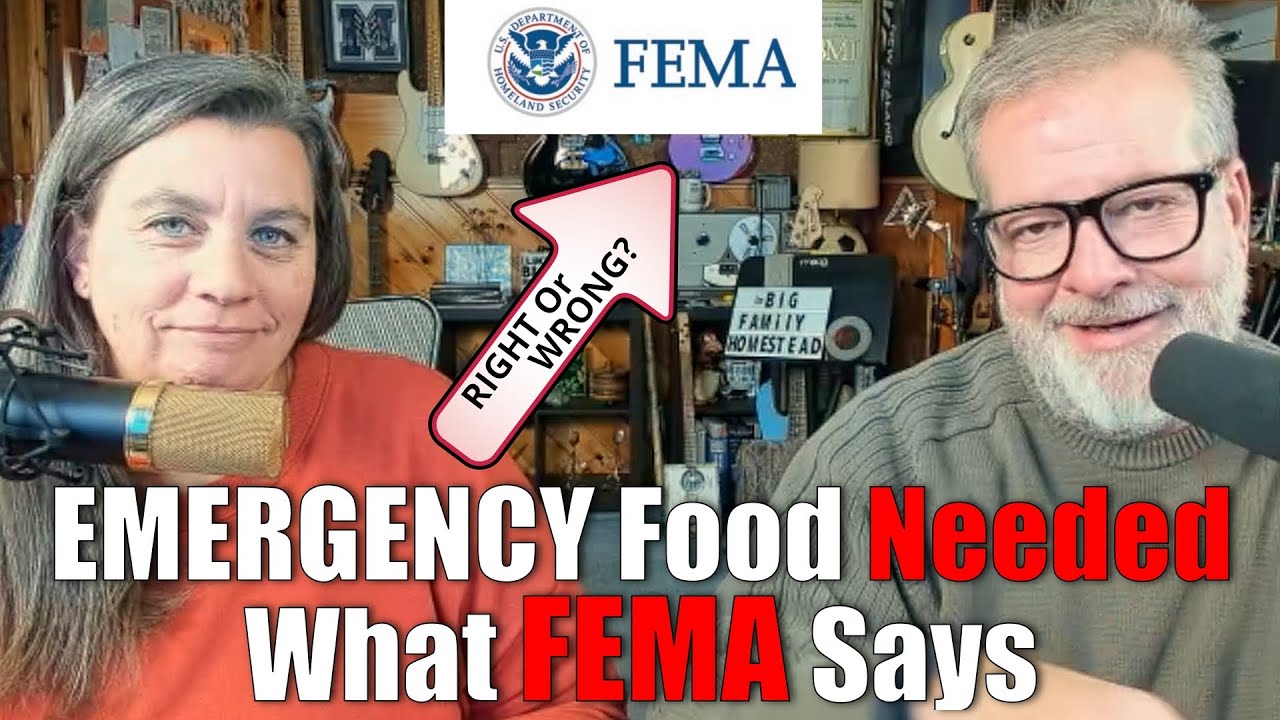 Emergency Food Needed FEMA SAYS - What We Can Expect - YouTube
