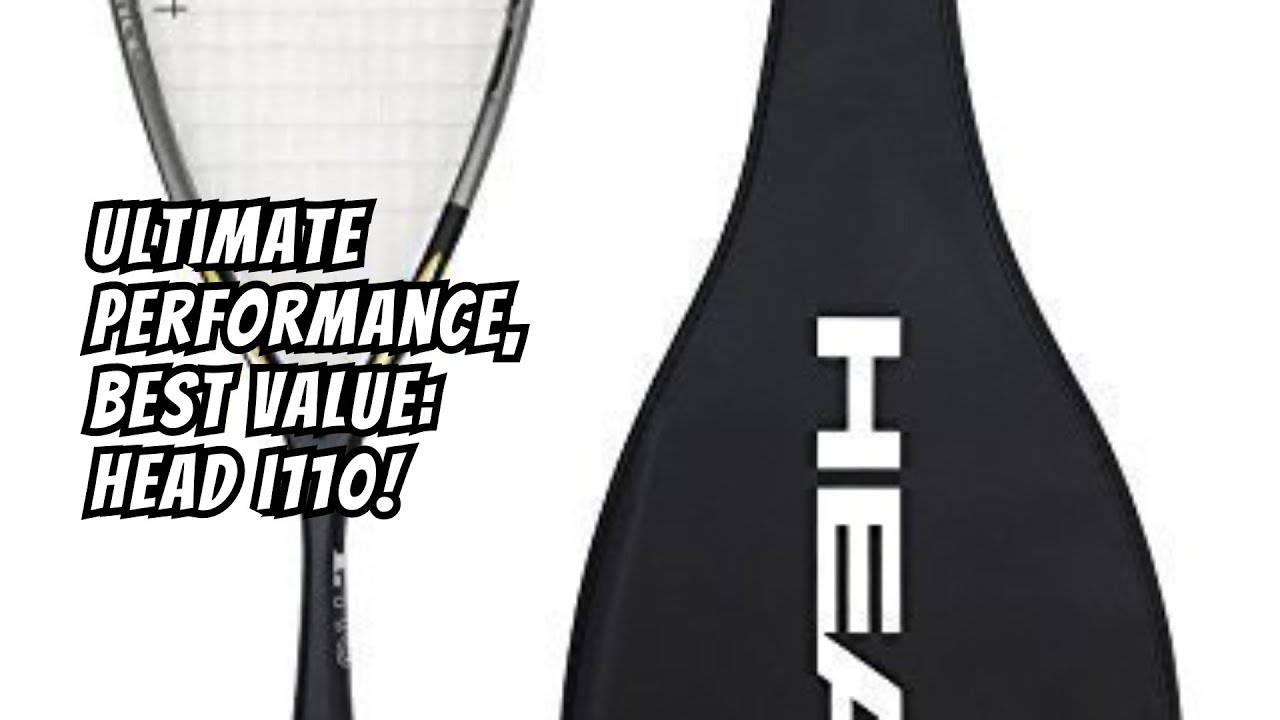 head i110 squash racket review - YouTube