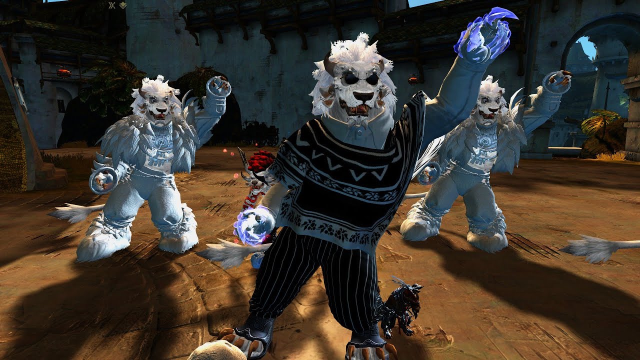 Guild Wars 2 Choco charr doing the CHOCO JAMBOO! - YouTube