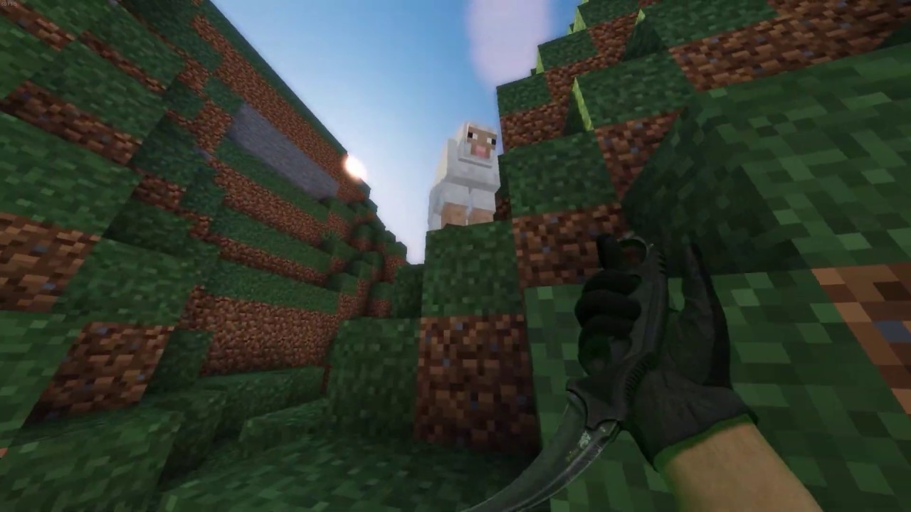 Karambit in minecraft? - YouTube