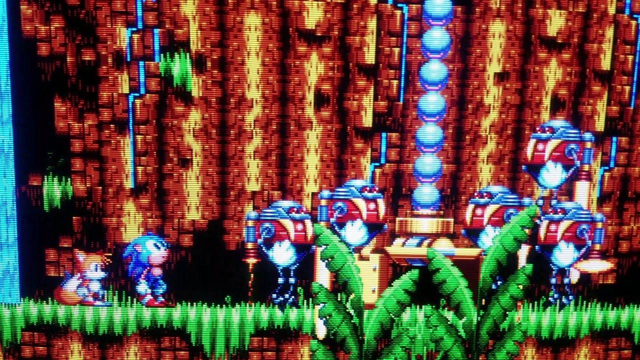 Sonic Mania on CRT - YouTube