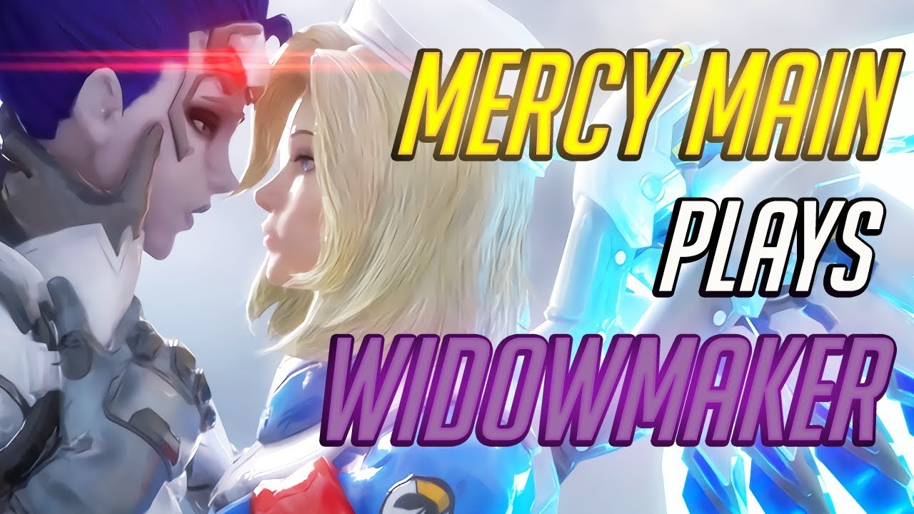 GM Mercy Main tries playing Widowmaker - YouTube