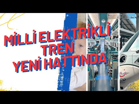 Milli Elektrikli Tren Milyonları Taşımaya Devam Ediyor
