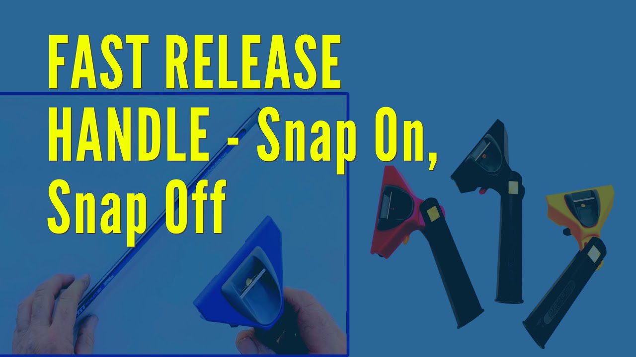 FAST RELEASE HANDLE - Snap On, Snap Off - YouTube