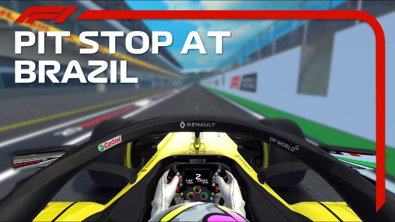 F1 Mobile Racing Pit Stop (Interlagos) | MOBILE RACER - YouTube