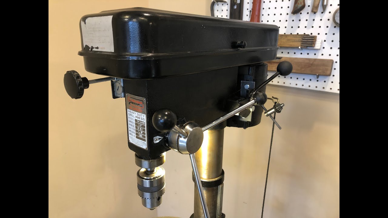 Drill Press Homemade Upgrades - YouTube