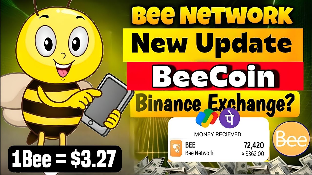 Bee Network New Update 💥 ll Finally Bee Coin Binance Exchange Listing 😱 ...