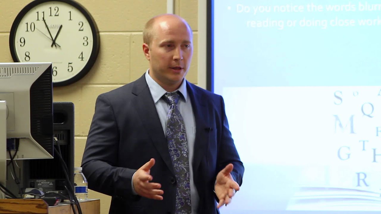 Symptoms of vision problems in the classroom explained by Dr Ryan ...