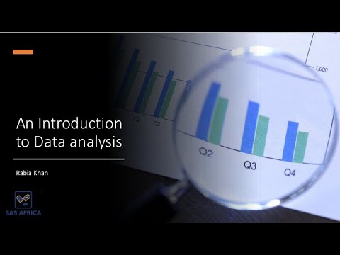 Introduction to Data Analysis. - YouTube