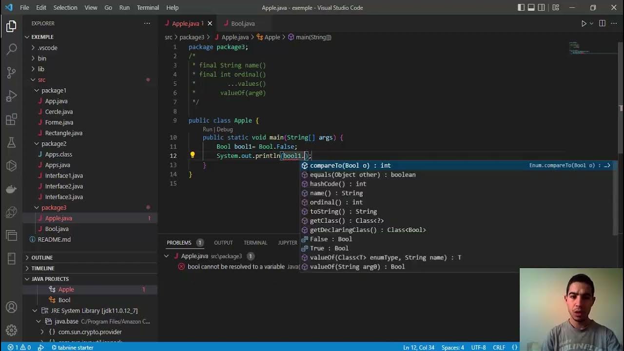 Java 39- enum enumerated type - YouTube