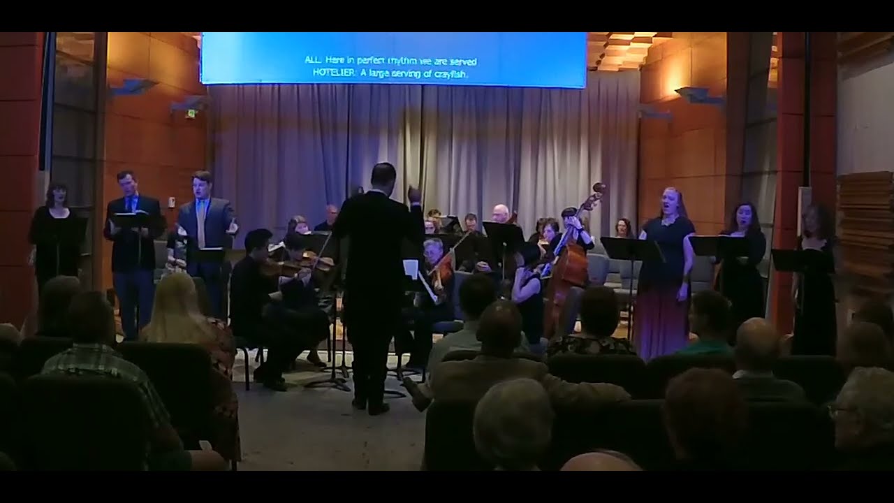 Manon - Act I, Scene I - Puget Sound Concert Opera live performance ...