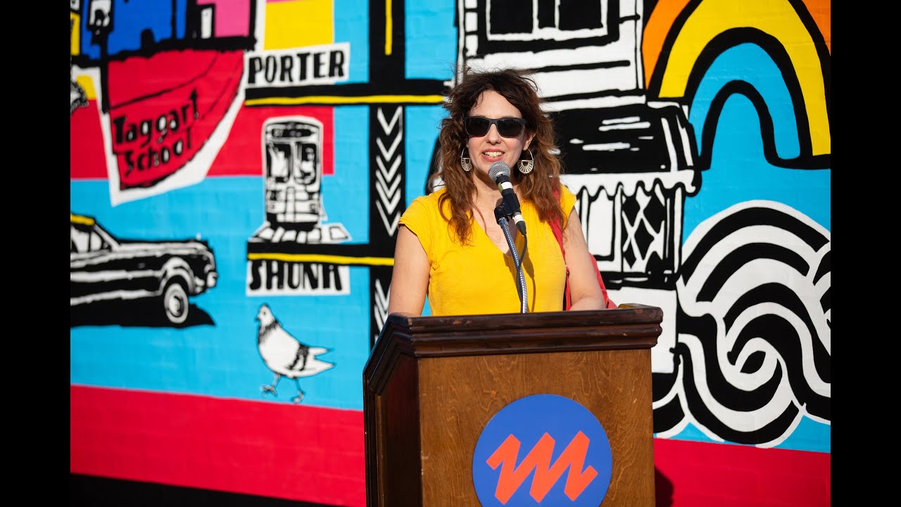 Muralist Spotlight - Shira Walinsky - YouTube