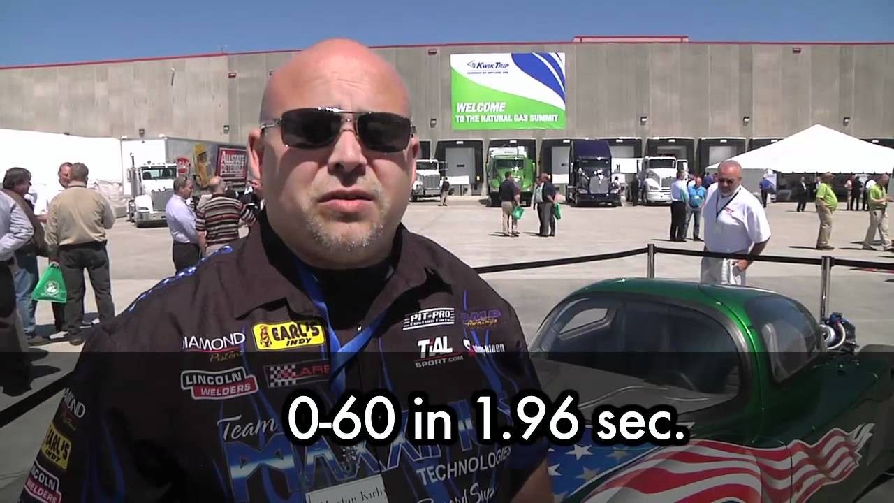 Natural Gas Race Car - YouTube
