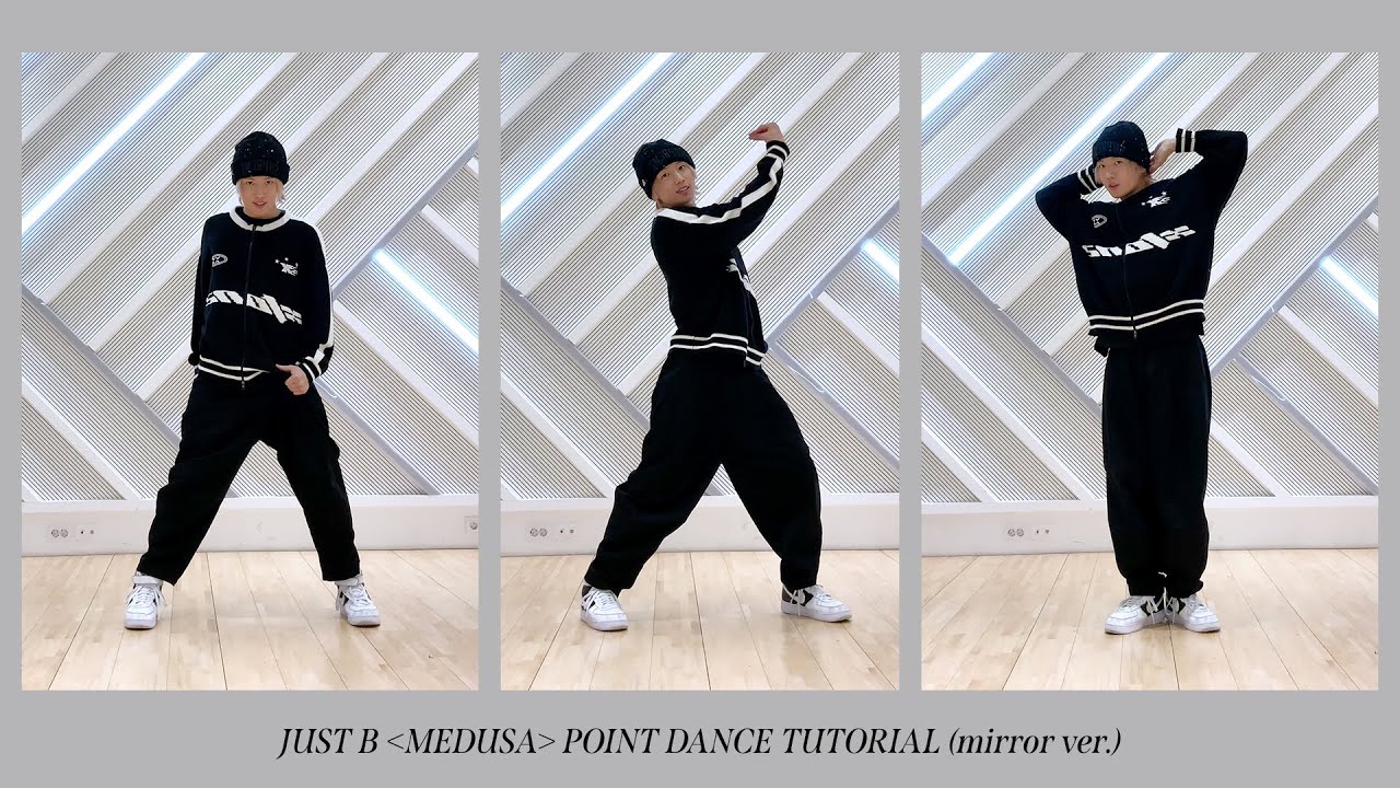 JUST B (저스트비) ‘MEDUSA’ POINT DANCE TUTORIAL (mirror ver.) - YouTube