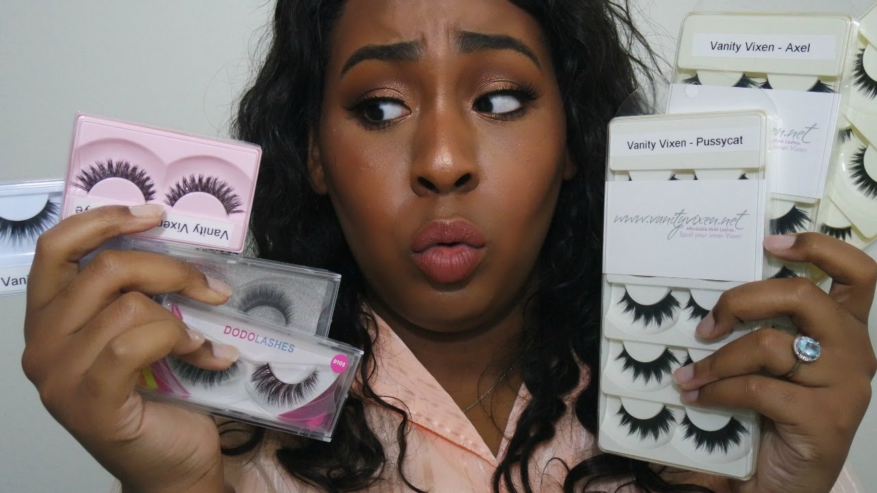 EYELASH HAUL ft. Vanity Vixen & Dodo Lashes || Simply Key - YouTube