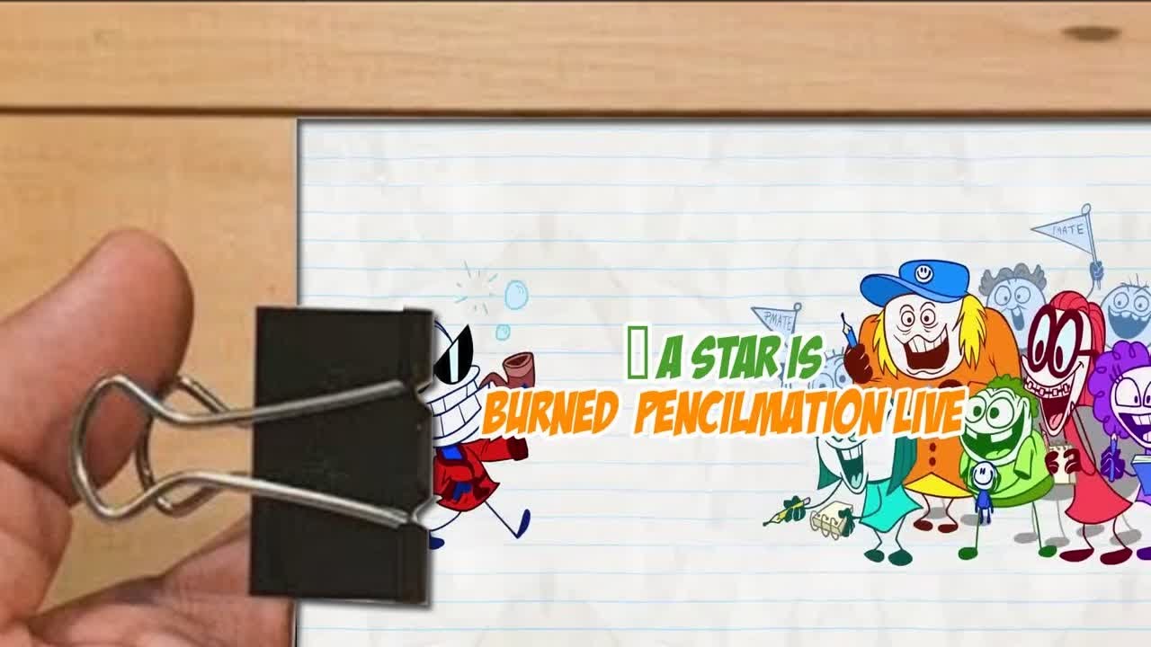 【Flip Book】 🔴 A Star Is Burned - Pencilmation Live！-Part 1 - YouTube