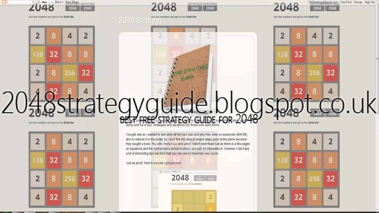 2048 Strategy Free Paid Book YouTube 2048-strategy-free-paid-book-youtube