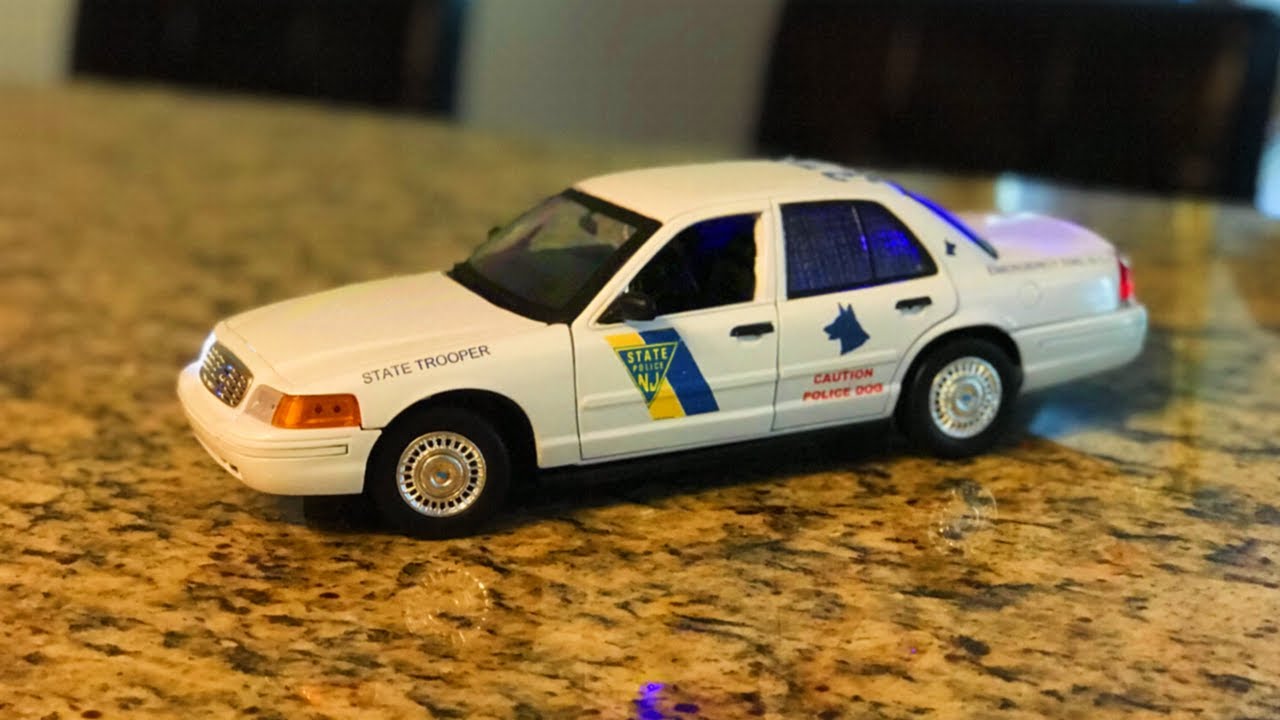 Custom 1:18 scale NJ state police Slicktop K-9 unit (For Sale) - YouTube