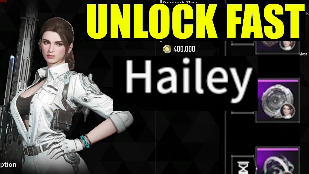Fastest way to unlock Hailey the first descendant (best Route) | best ...