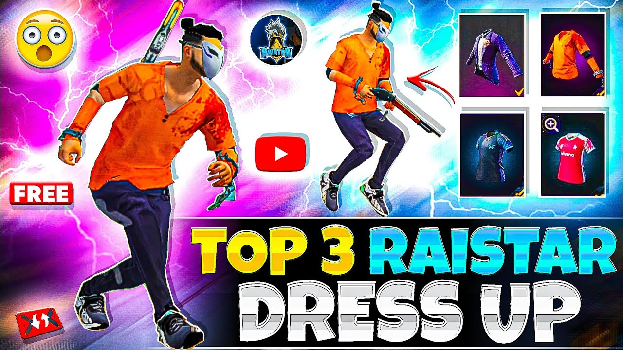 RAISTAR GOD LEVEL FREE DRESS COMBINATION IN 2023 😱 @RaiStar - YouTube