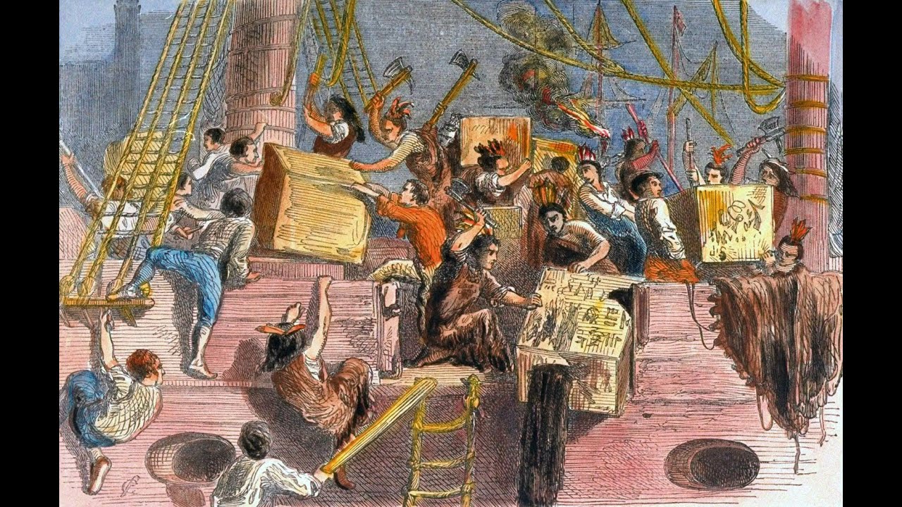 Totally Accurate History of the Boston Tea Party ( 1773 ) - YouTube
