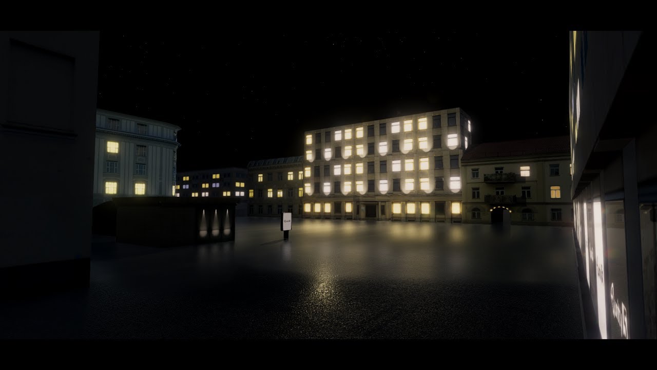 Night Buildings Pack Unity Asset Store - YouTube