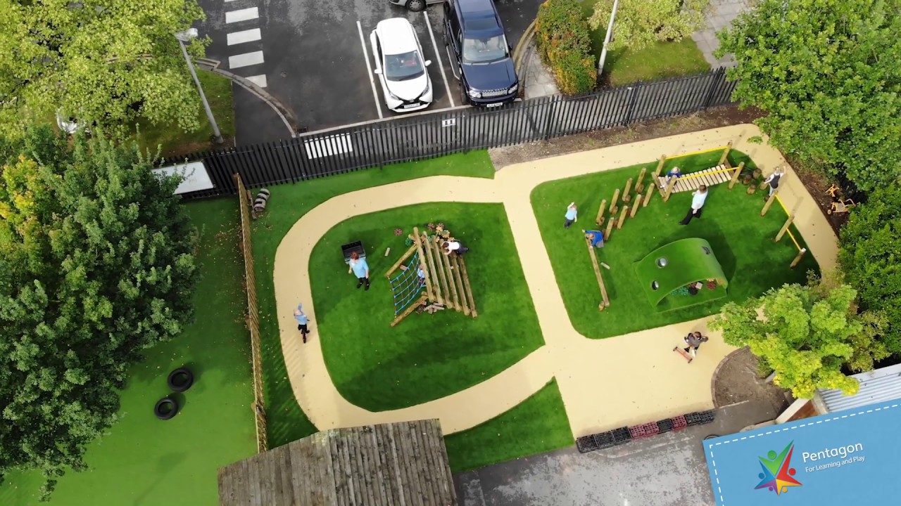 Nursery Garden Development at Lisle Marsden Childcare - YouTube